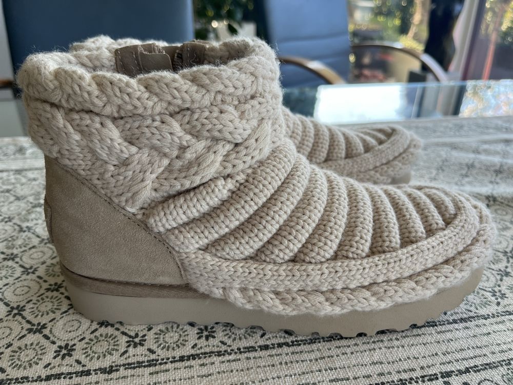 UGG Boot classic Mini Chunky knit orig. (Neu (gemäss Beschreibung)) in ...