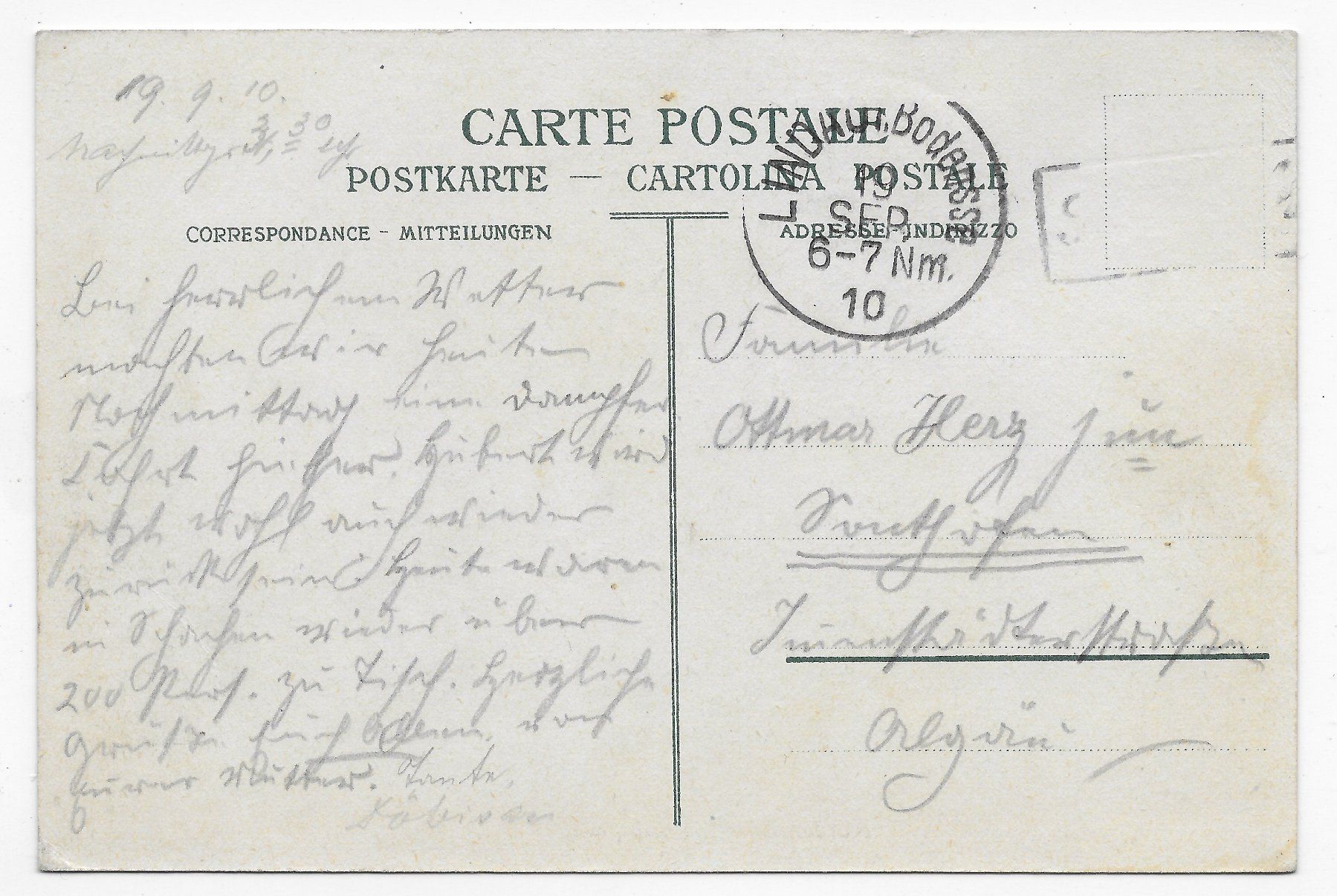 Rorschach, Hautplatz um 1910 → Hotel Hirschen (Gebraucht) in Hefenhofen ...