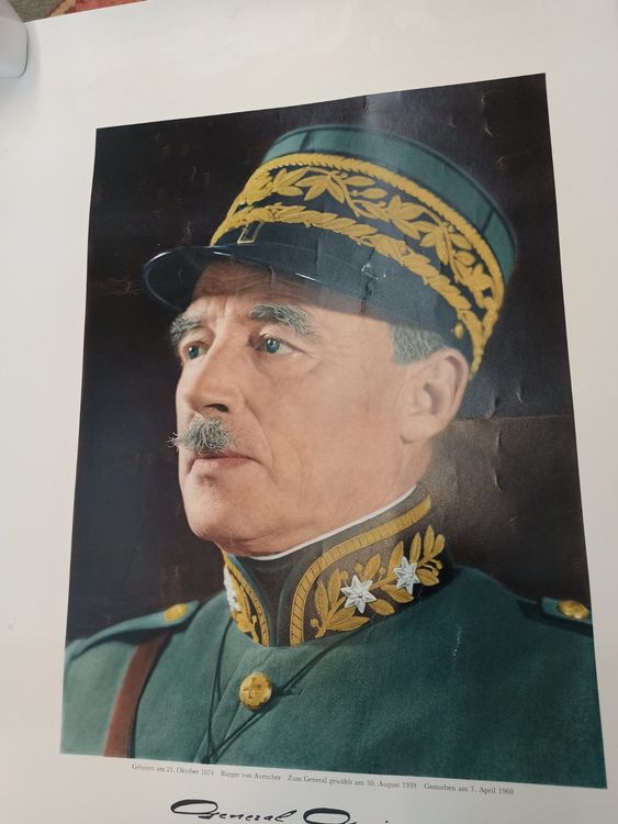 General Guisan Poster Ringier Steiner | Kaufen auf Ricardo