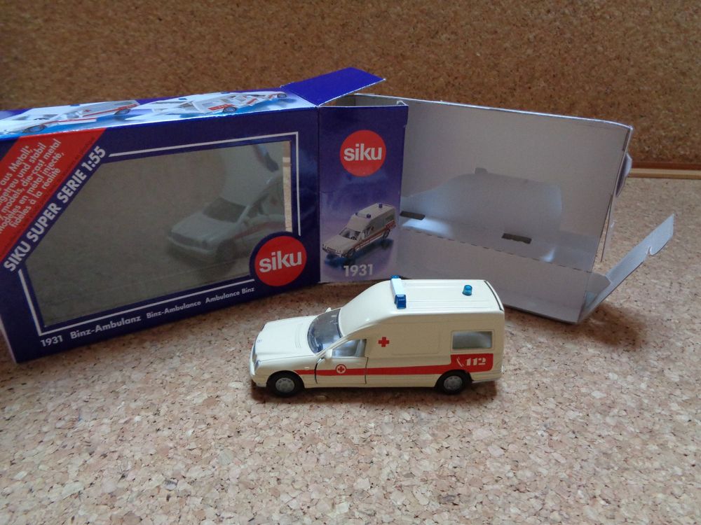 SIKU 1931 Mercedes Ambulanz Binz A 2002 | Kaufen auf Ricardo