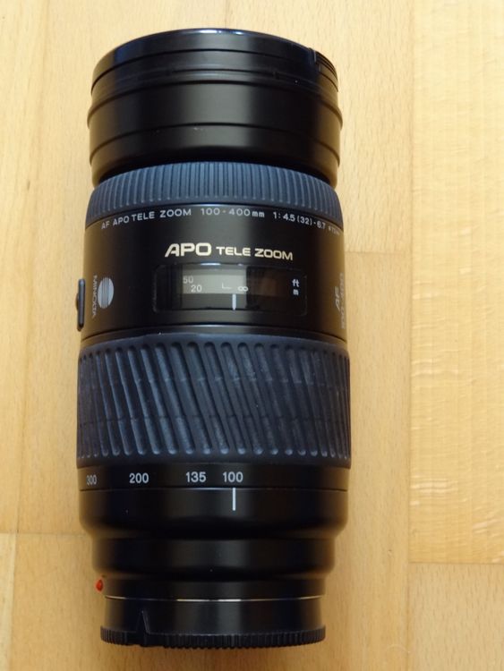 Minolta APO 100-400mm (leichtes Reise - Tele) / Sommerpreis (Gebraucht ...