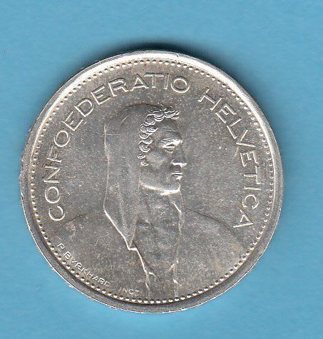 5 Franken 1967 mit 3* Sternen vor Gesicht **RAR** | Kaufen auf Ricardo