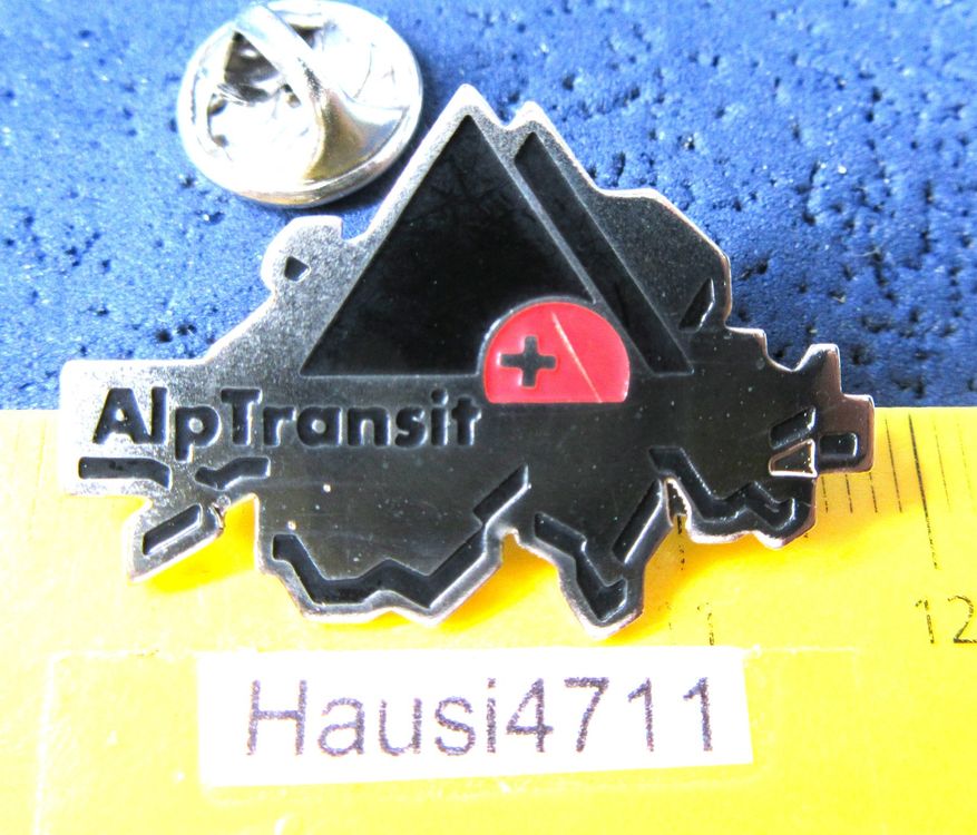 ALP TRANSIT PIN ZUG BAHN TUNNELBAU | Kaufen auf Ricardo