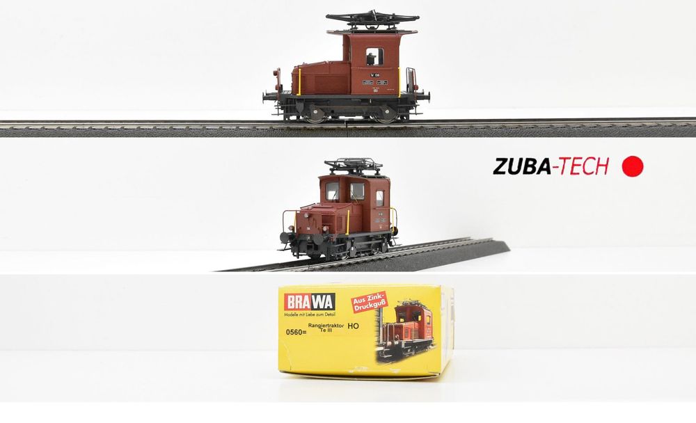 Brawa 0560 Rangierlok Te III SBB H0 Analog mit OVP (Neuf (Voir ...