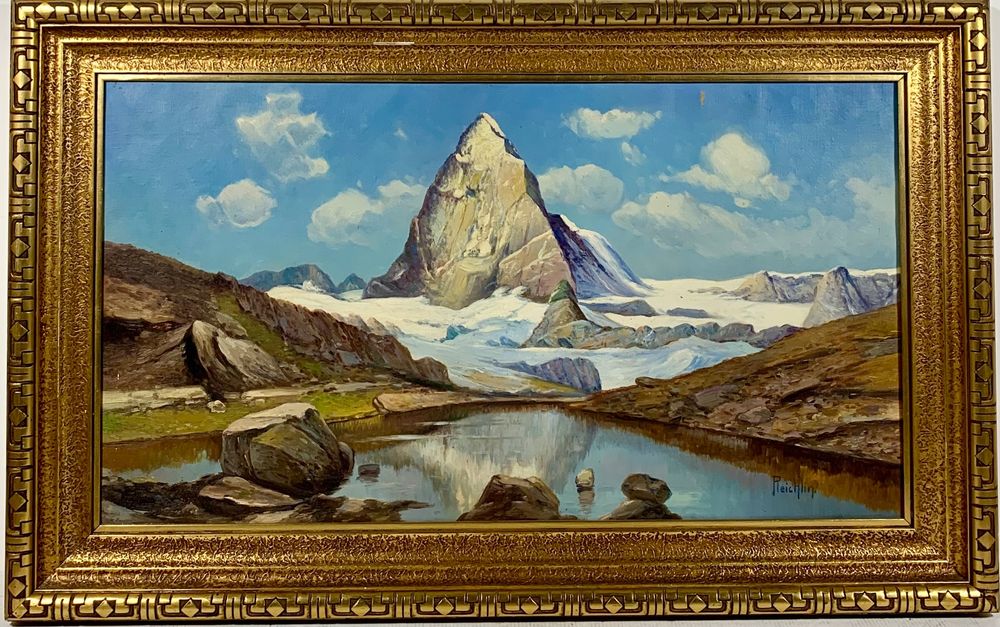 Reichlin Berglandschaft Matterhorn mit schönem Ansicht (Gebraucht) in ...