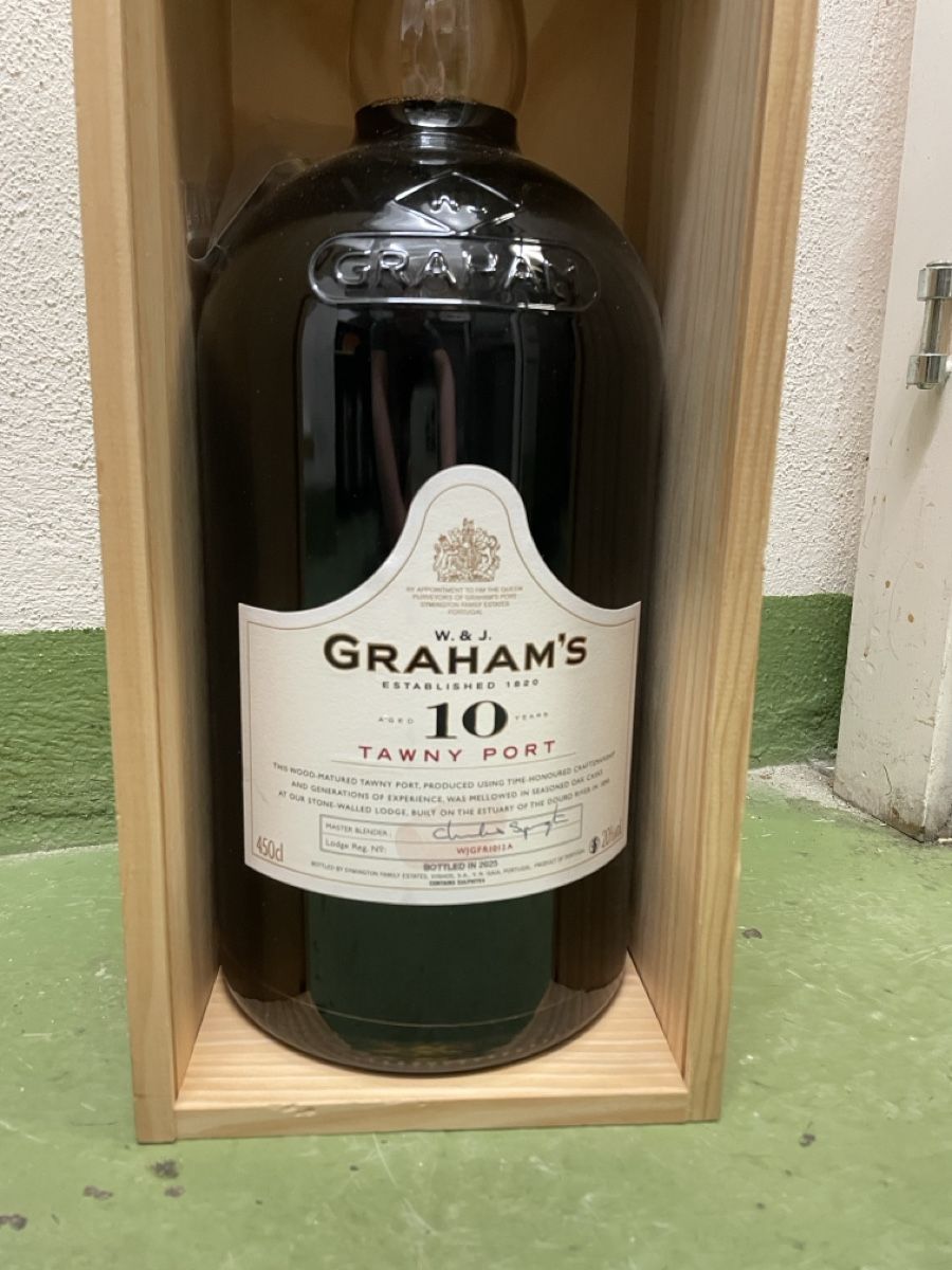 Graham’s 10 Years Tawny Port 4.5L Rehoboam mit Holzkiste (Neu und ...