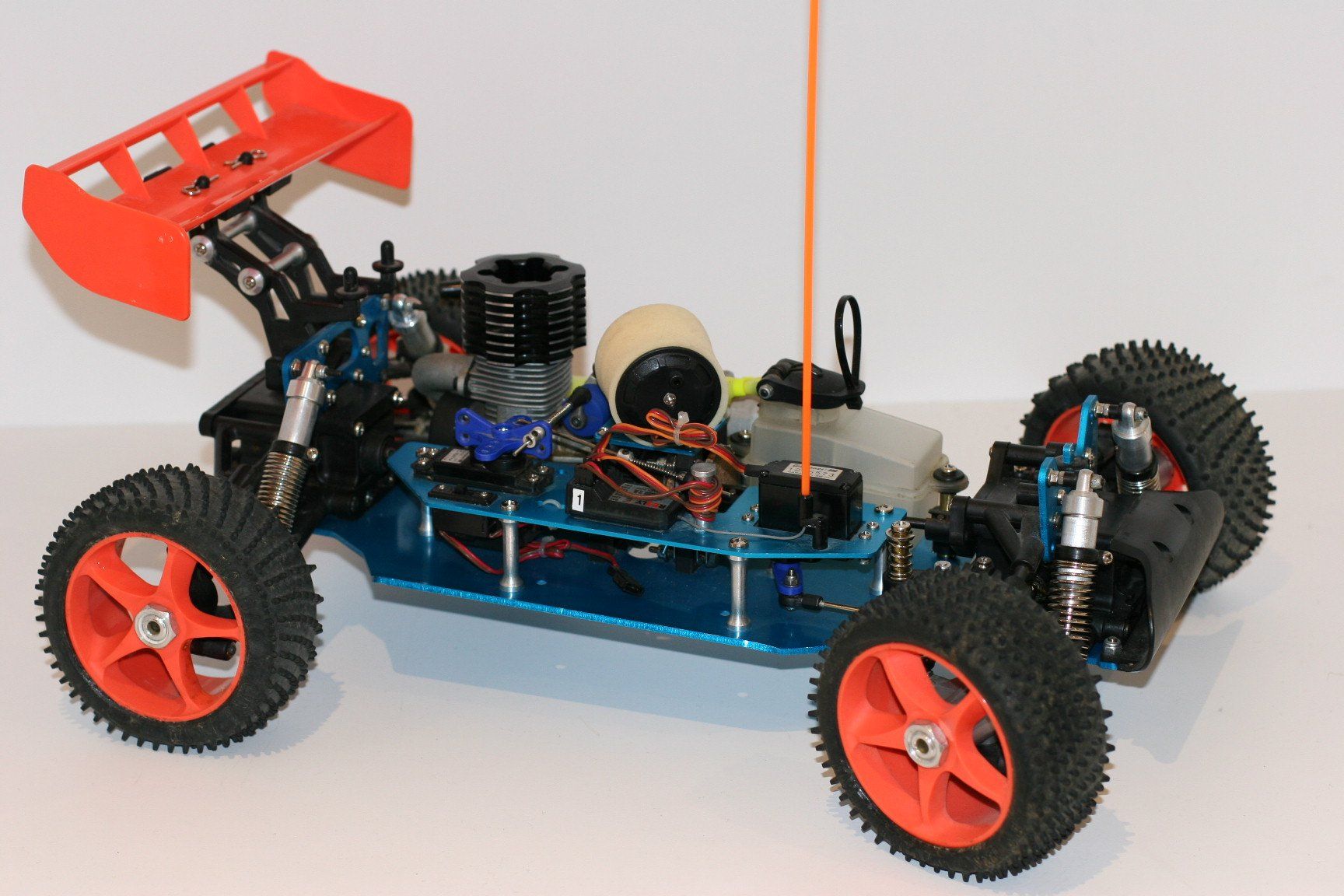 Graupner Impuls Sport 4WD RC Buggy OS Verbrenner top Rarität (Gebraucht ...
