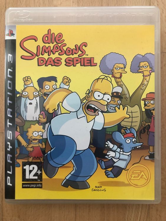 Die Simpsons Das Spiel - PS 3 | Kaufen auf Ricardo