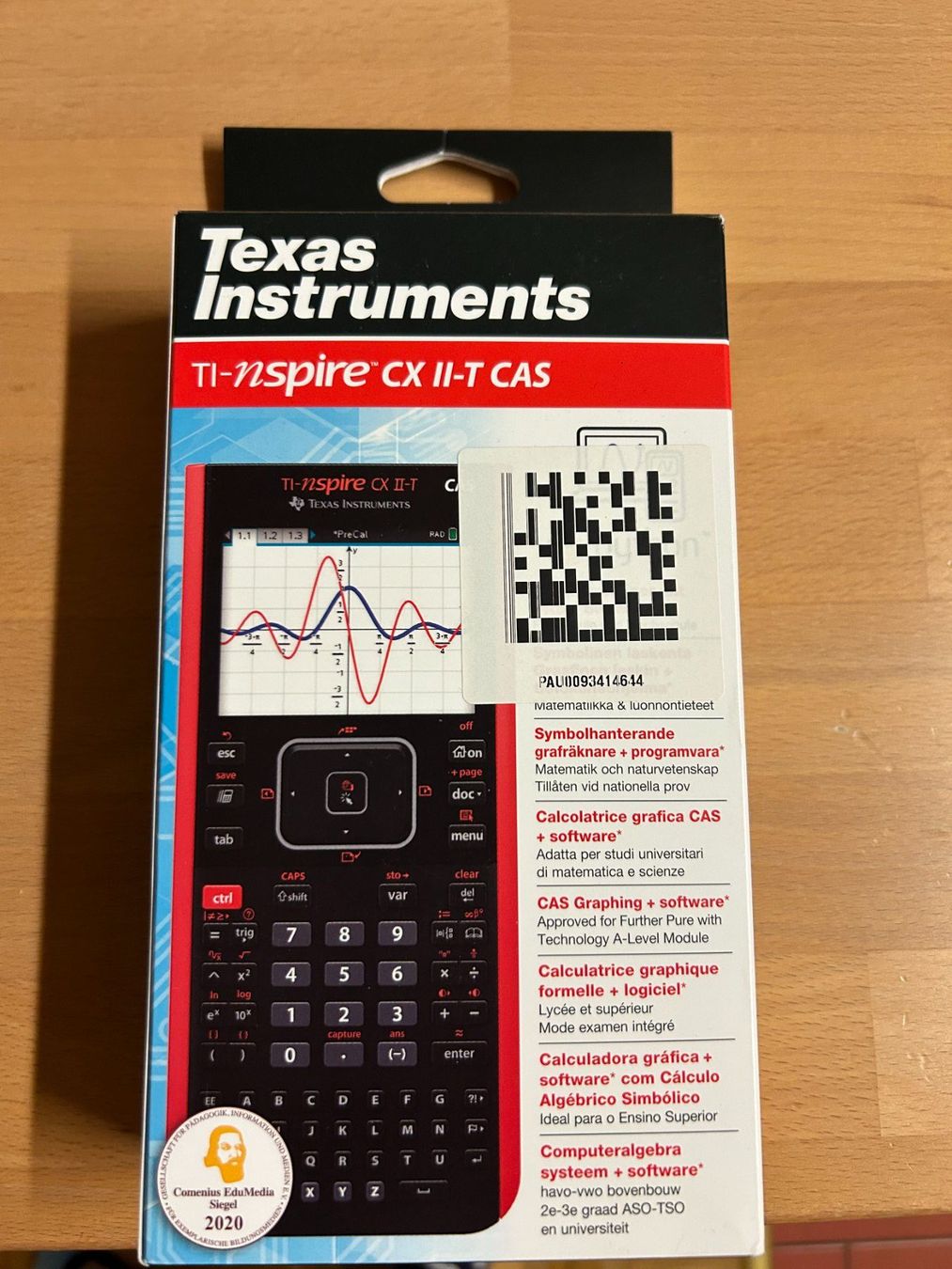 TI Nspire CX II-T CAS inkl. Digitalsoftware-code (Neu (gemäss ...