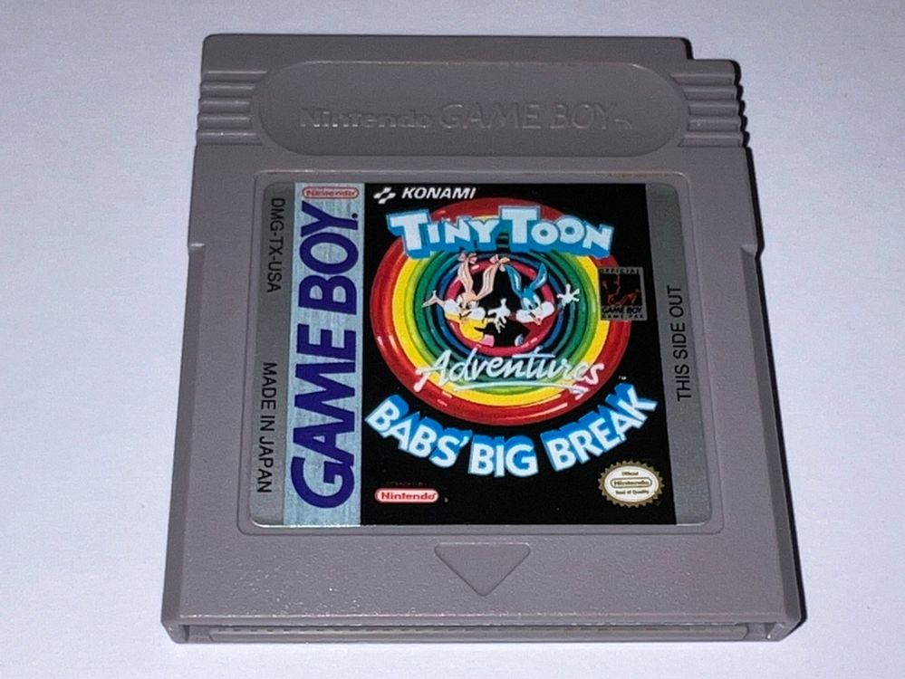 Game Boy (GB) Spiel - Tiny Toon Adventures: Babs' Big Break (Gebraucht ...