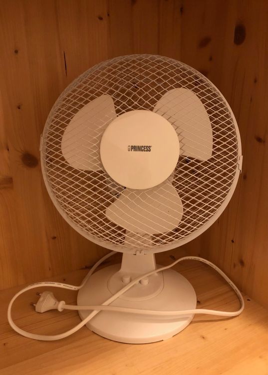 PRINCESS-Ventilator (weiss) (Gebraucht) in Buchs SG für CHF 18.9 – mit ...