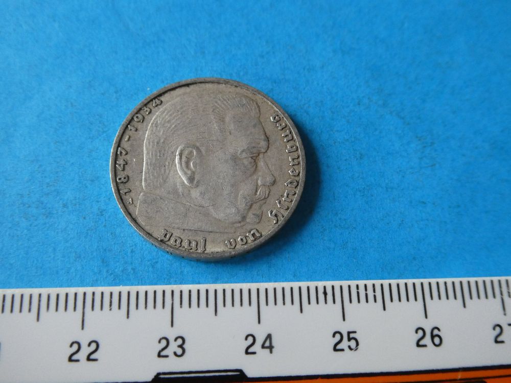 Dt. Reich 1938 A, 2 Reichsmark - Silber (Gebraucht) in Hinterforst für CHF 8 – mit Lieferung auf ...