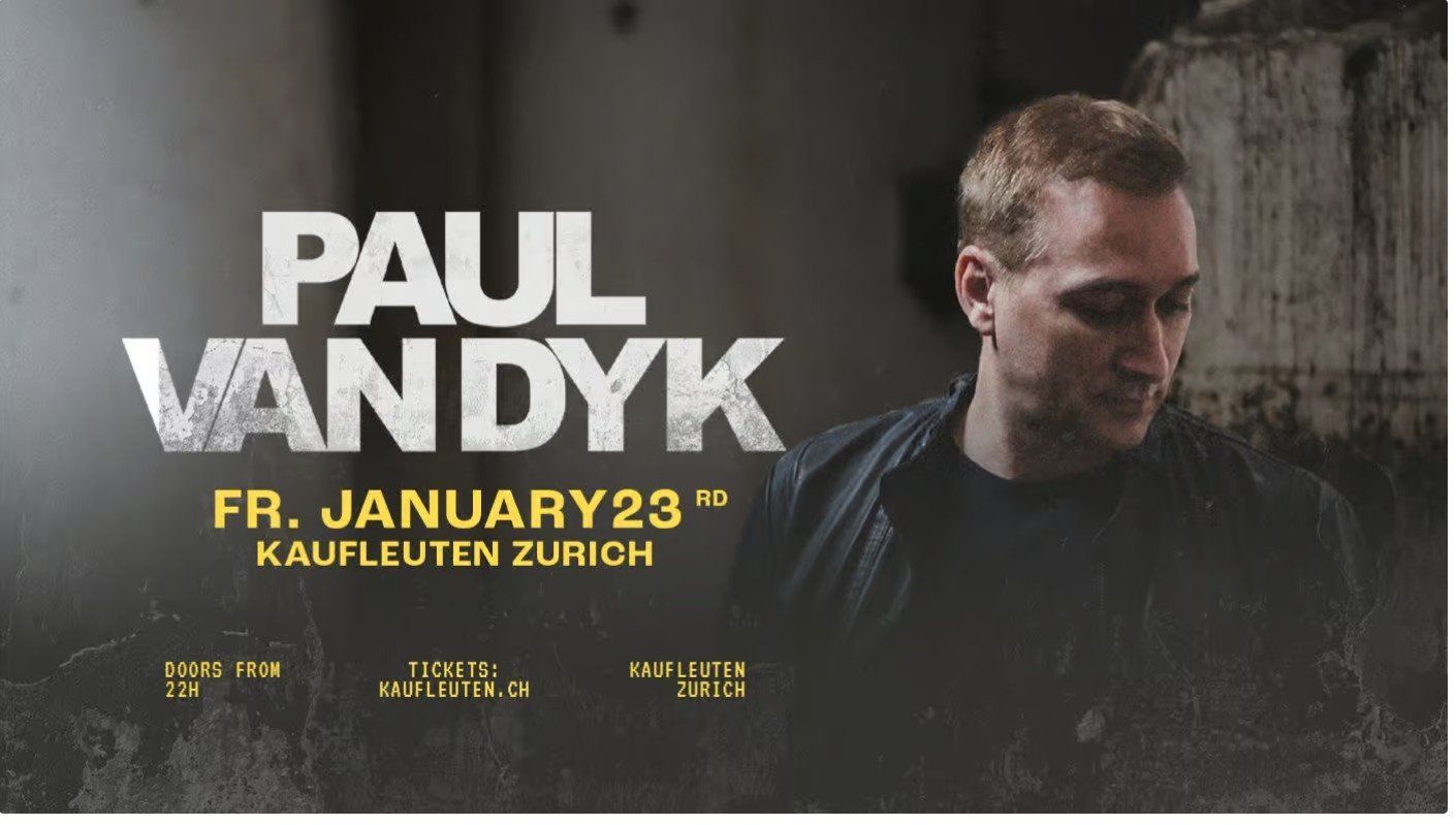 Paul van Dyk Kaufleuten 23.1 (Gebraucht) in Opfikon für CHF 50 – mit ...