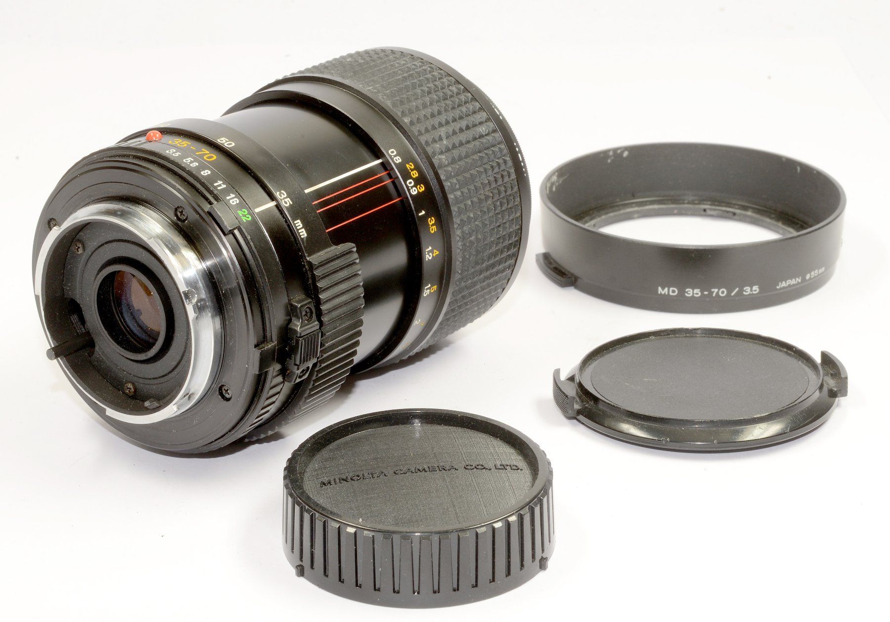 Minolta MD Zoom 3.5/35-70mm for MC/MD mount 2325/124 (Gebraucht) in ...