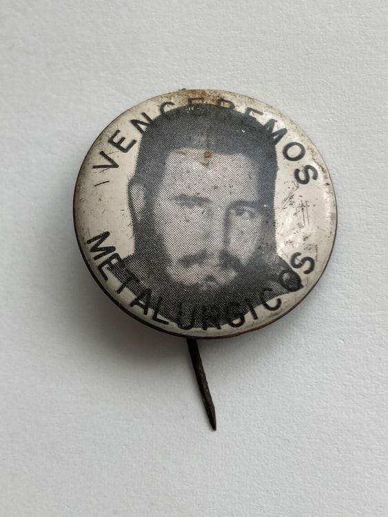 Cuban Political Pin Venceremos Metalúrgicos, Fidel Castro, (Gebraucht ...