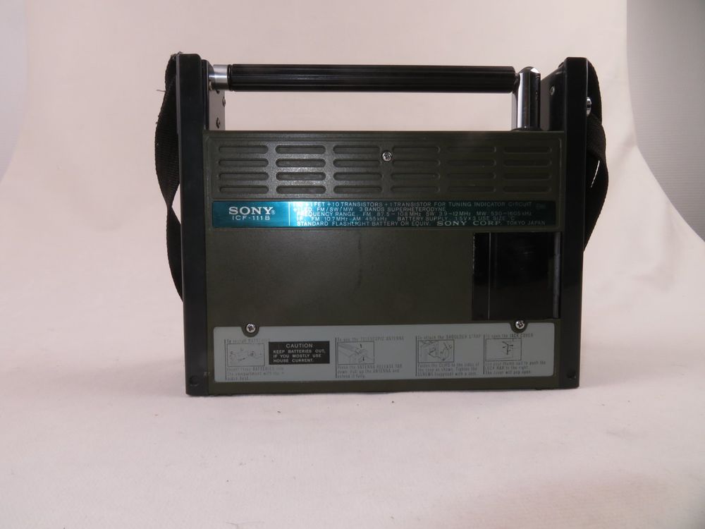 Sony Transistorradio ICF-111B (Gebraucht) in Reinach BL für CHF 16 ...