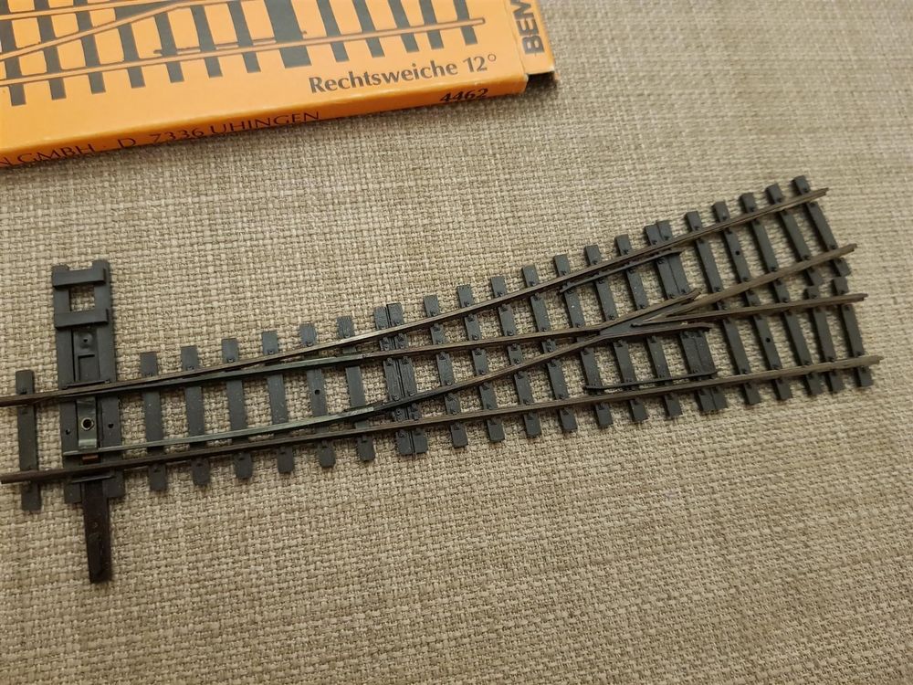 BEMO 4294 627 12° Weiche rechts | Kaufen auf Ricardo