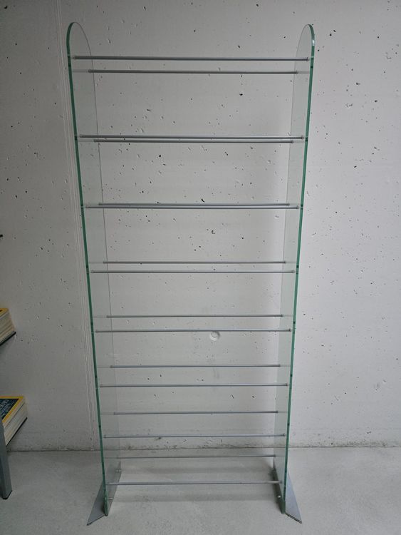 Gestell CD DVD Regal aus Metall & Glas (Gebraucht) in Küsnacht ZH für ...