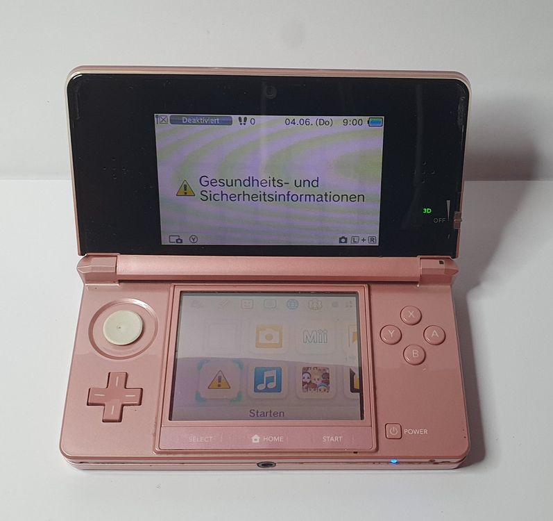 Pearl Pink Nintendo 3DS - ink Ladekabel (Gebraucht) in Gross für CHF ...