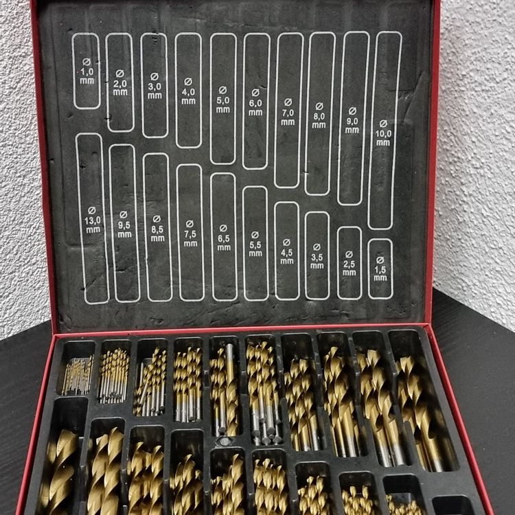 Bohrer Set 1-13mm / 202 teilig / HSS Titan (Neu und originalverpackt ...