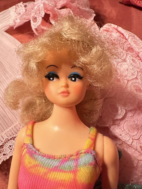 Barbie Petra 70 er mit viel Zubehör (Gebraucht) in Herbriggen für CHF ...
