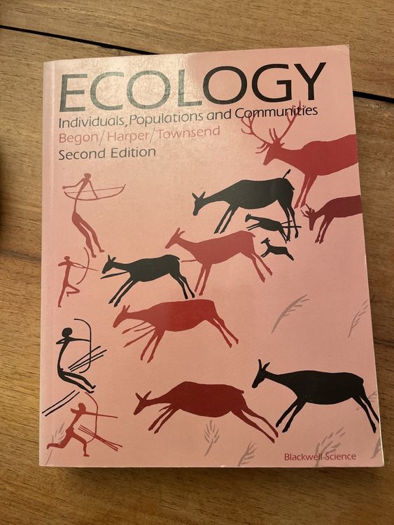 Buch „ECOLOGY - Individuals, Populations and Communities“ (Gebraucht ...