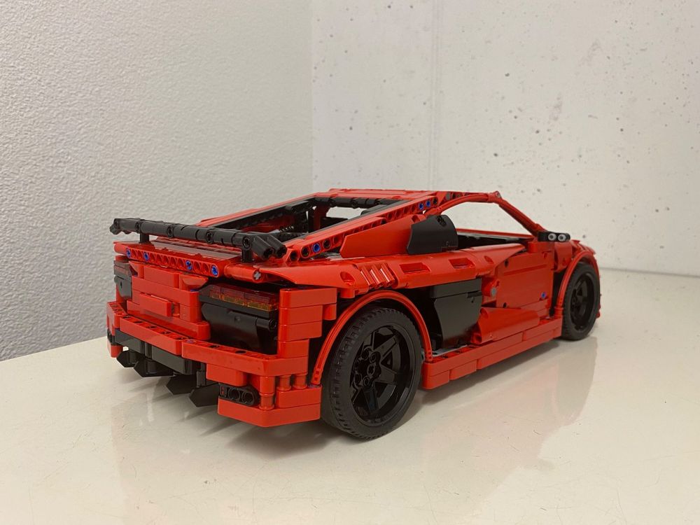 Lego Technic Audi R8 V10 Plus / Moc / 1839 Teile / | Kaufen auf Ricardo