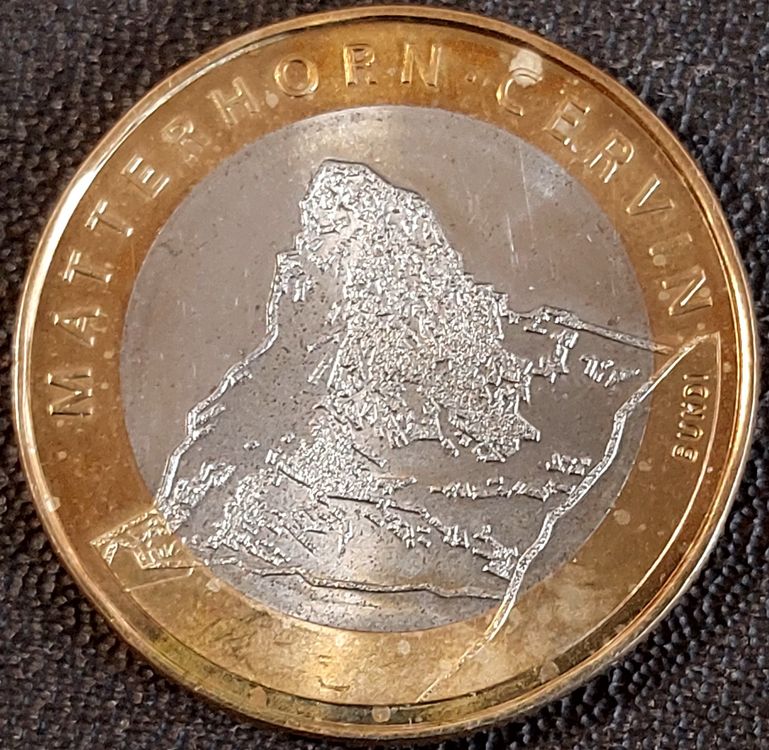 10 Franken Gedenkmünze 2004 "Matterhorn" (Neu (gemäss Beschreibung)) in Arch für CHF 10 – mit ...