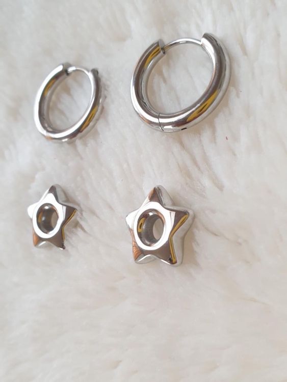 Creolen mit Stern | Kaufen auf Ricardo