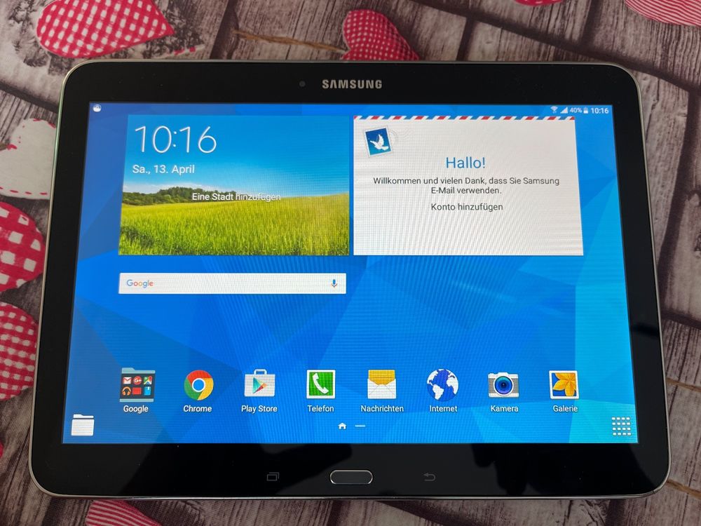 Samsung TAB 4 - SM-T535 10” SIM-Slot (Gebraucht) in für CHF 31 – mit Lieferung auf Ricardo kaufen
