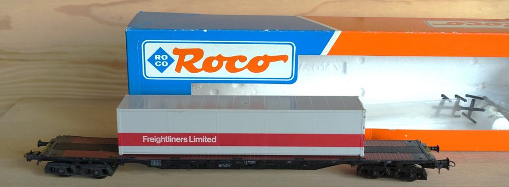 Containertragwagen, Roco Art. 46209. (Gebraucht) in Horw für CHF 17 ...