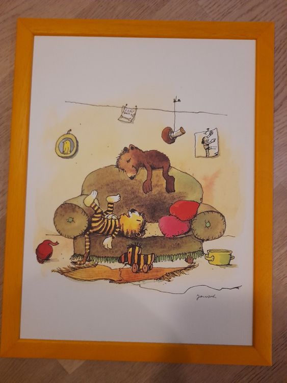 Wandbild Janosh und Tigerente | Kaufen auf Ricardo