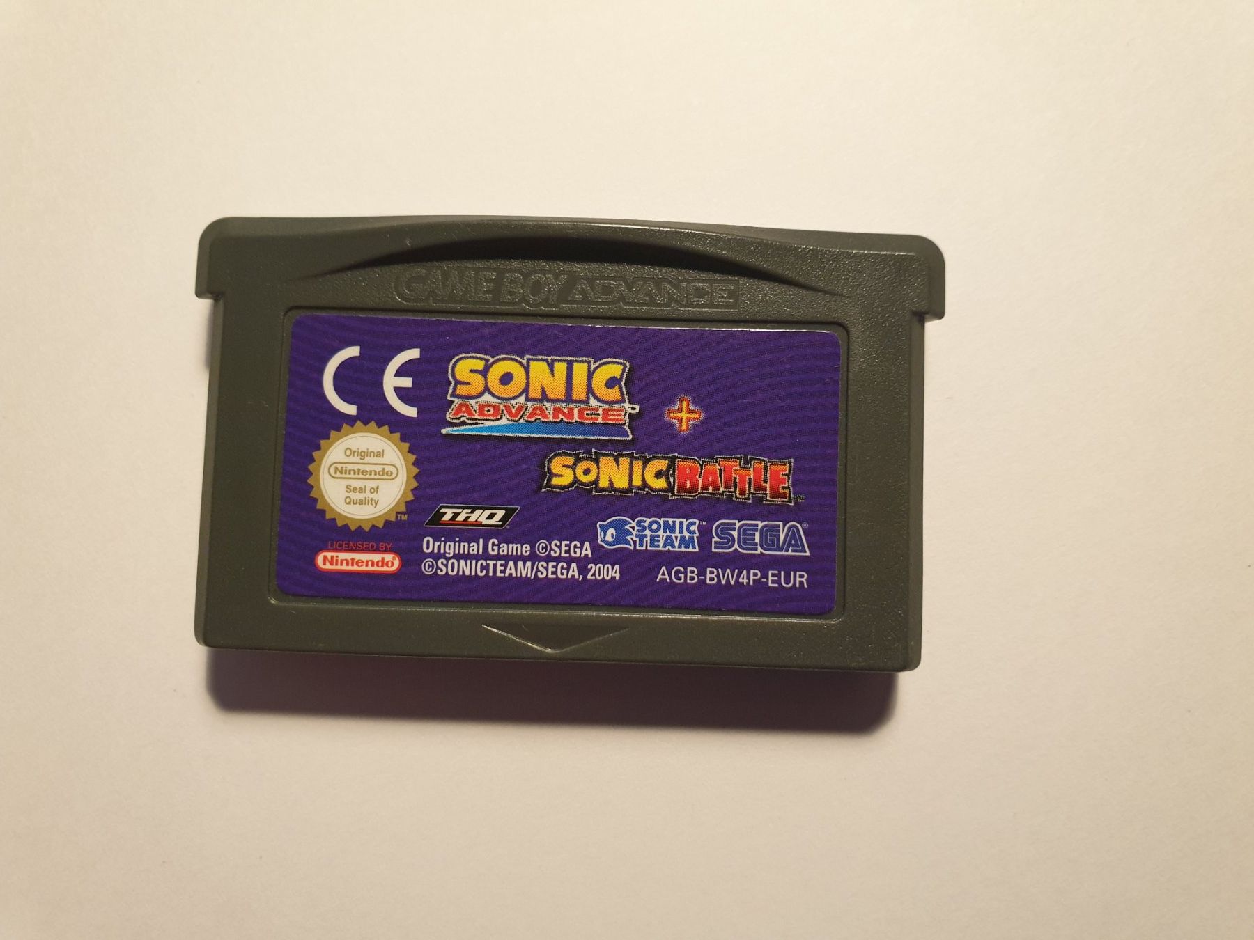Sonic Advance + Sonic Battle / Gameboy Advance GBA (Gebraucht) in Rain ...