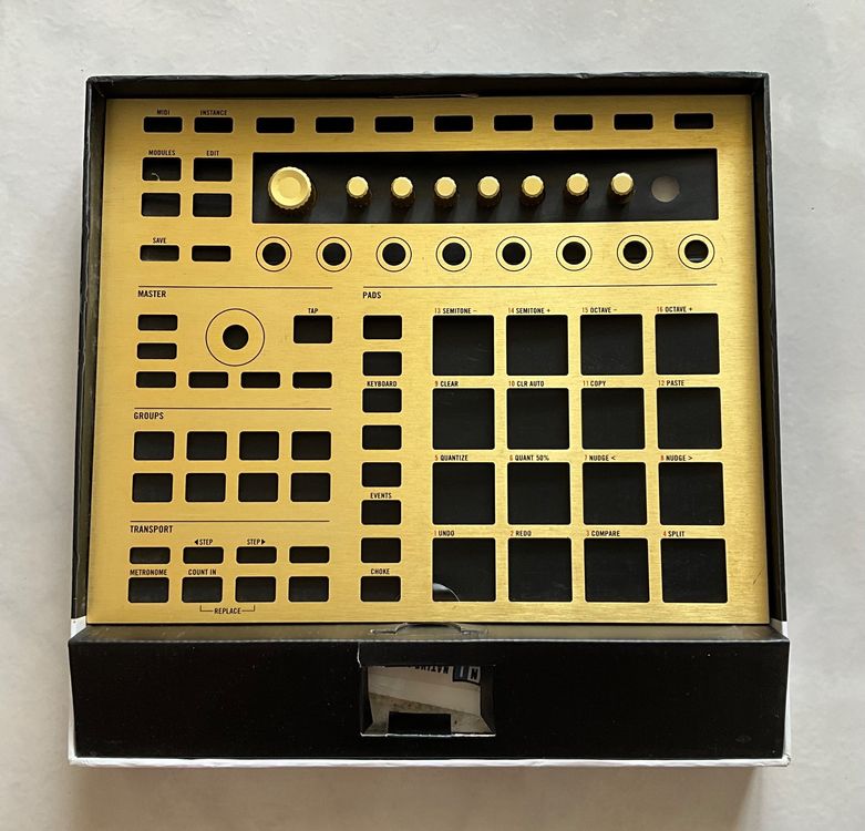 Native Instruments Maschine MKII Gold Faceplate (Gebraucht) in Grüt ...