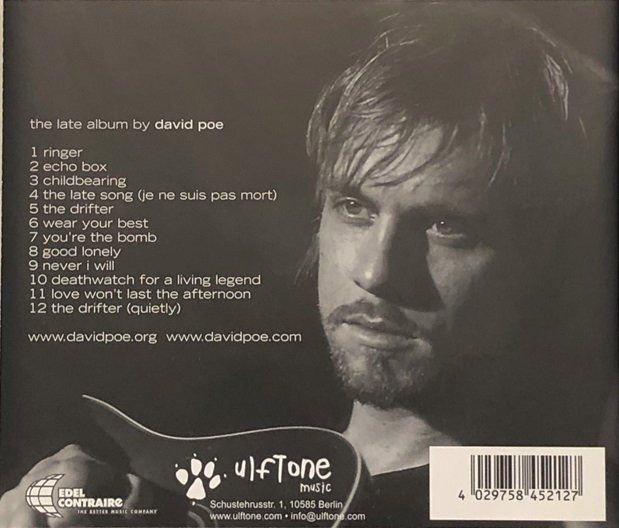 David Poe – The late album (Gebraucht) in Grüningen für CHF 3 – mit ...