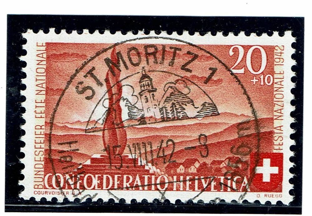 ABE/Pro Patria B16 oblit.plein St.Moritz (Gebraucht) in Neuchâtel für CHF 7 – mit Lieferung auf ...