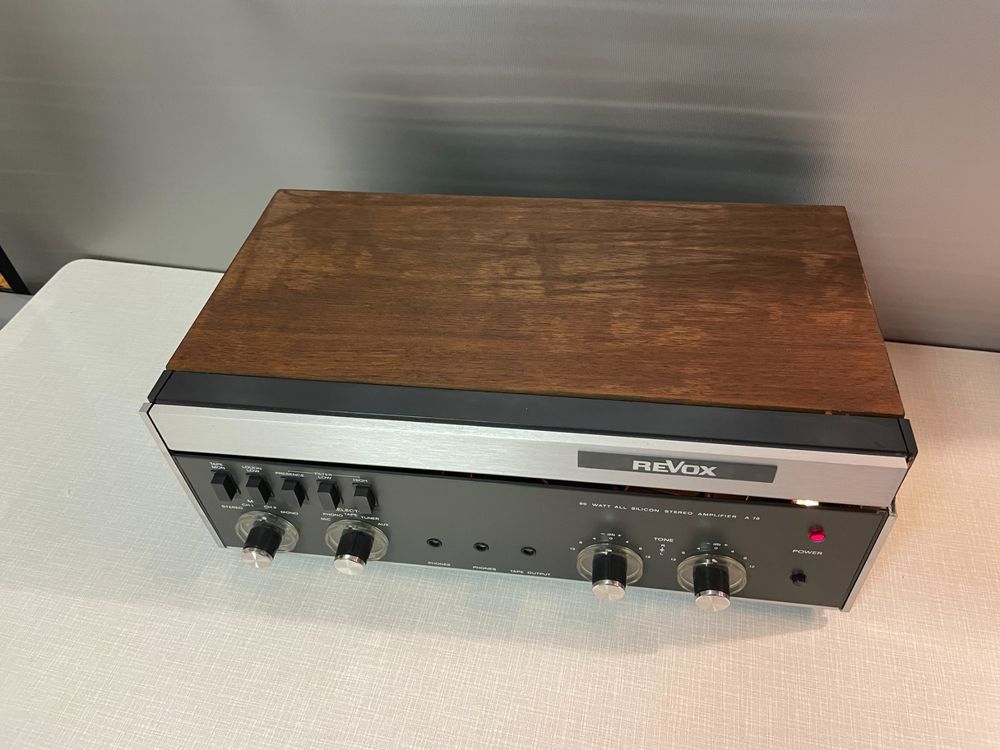 REVOX Tuner A76 + REVOX Verstärker A78 (Gebraucht) in Egnach für CHF 96 – mit Lieferung auf ...