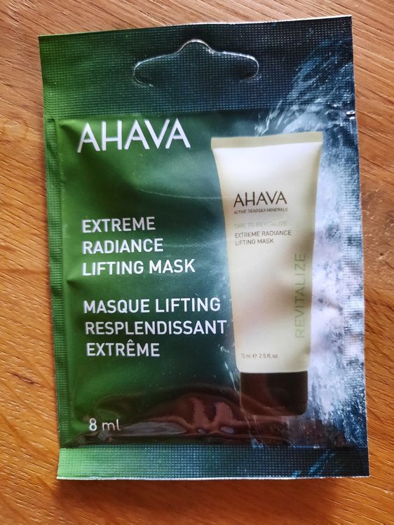 AHAVA Extreme Radiance Lifting Face Mask 8ml | Kaufen auf Ricardo