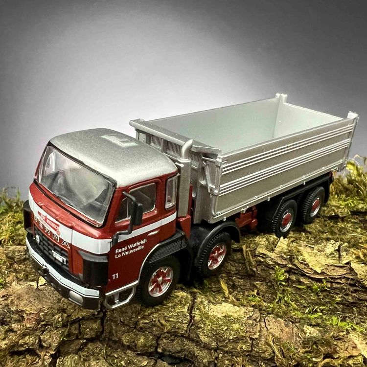 LKW Berna D290B F8x4 Kipper René Wüthrich neu OVP 1:87 (Neu und ...