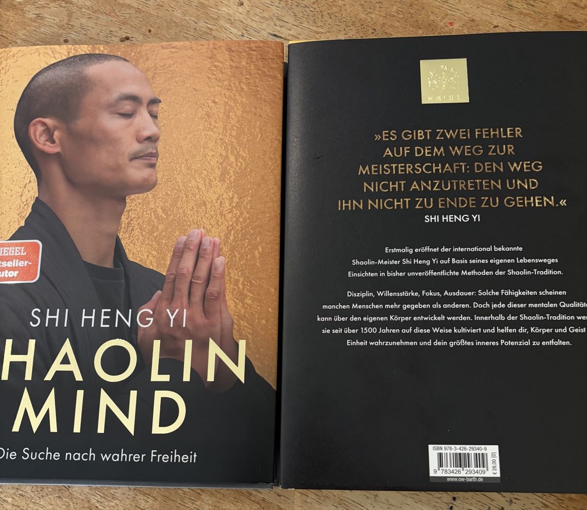 Shaolin Spirit, Shi Heng Yi, gebundenes Buch, neuwertig (Neu (gemäss ...