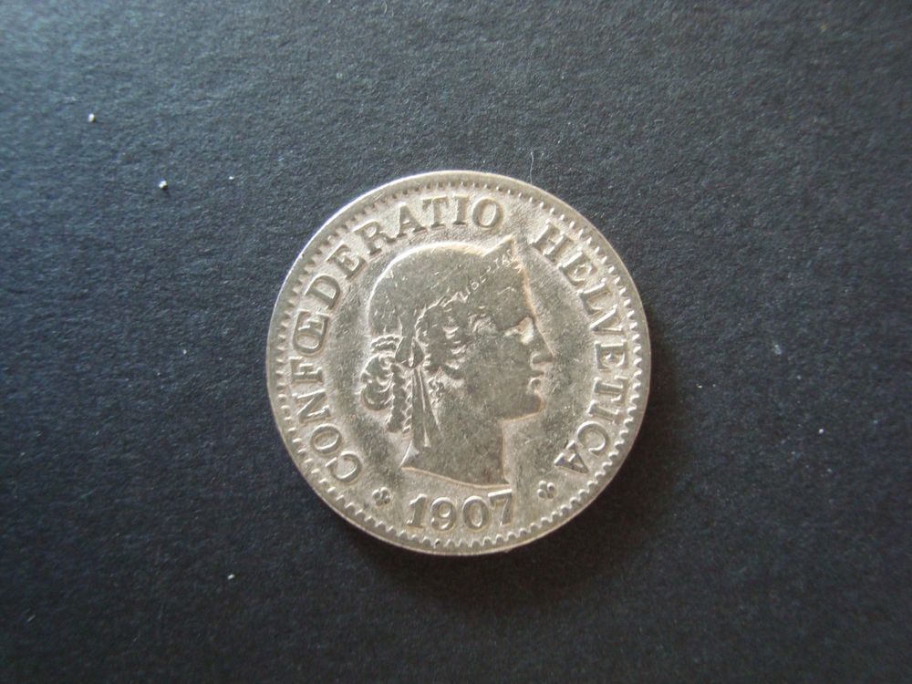 10 Rp 1907 (Gebraucht) in Gelterkinden für CHF 1 – mit Lieferung auf Ricardo kaufen