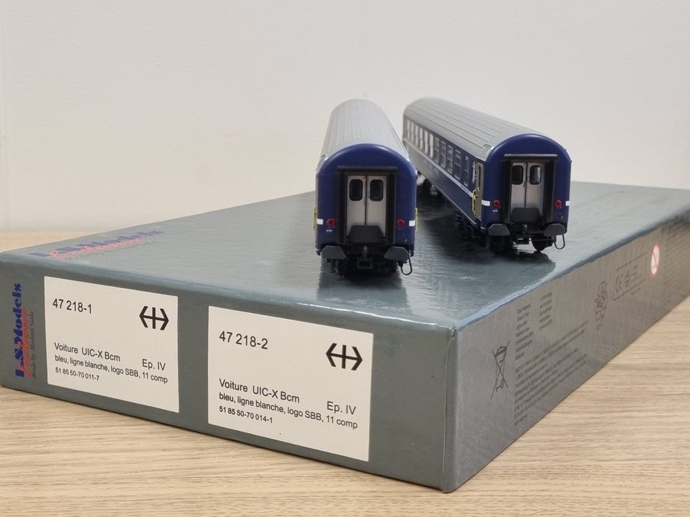 Ls Models SBB UIC-X Bcm 47218 blau (Gebraucht) in Ried (Muotathal) für CHF 149 – mit Lieferung ...