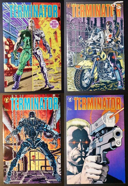 THE TERMINATOR TEMPEST COMPLETE 4 PART STORY 1990 IN ENGLISH (Gebraucht ...