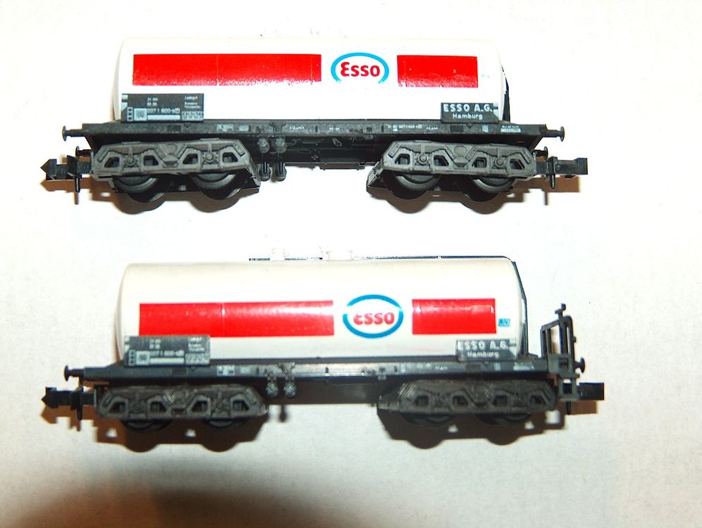 2 ESSO Tankwagen Spur N Marke Trix (Gebraucht) in Feuerthalen für CHF 13 – mit Lieferung auf ...