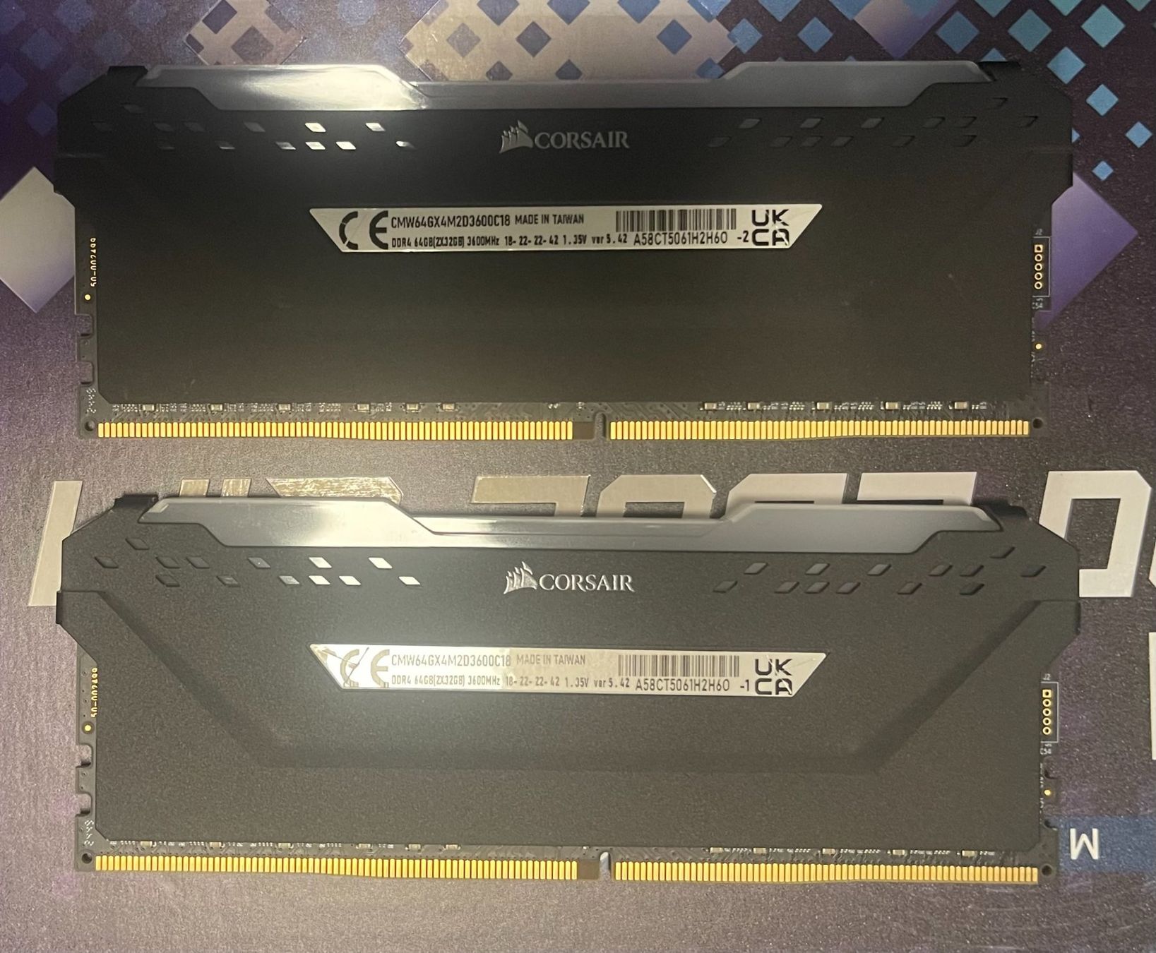 CORSAIR Vengeance RGB PRO DDR4 3600 64 GB (2 x 32GB Kit) (Gebraucht) in ...