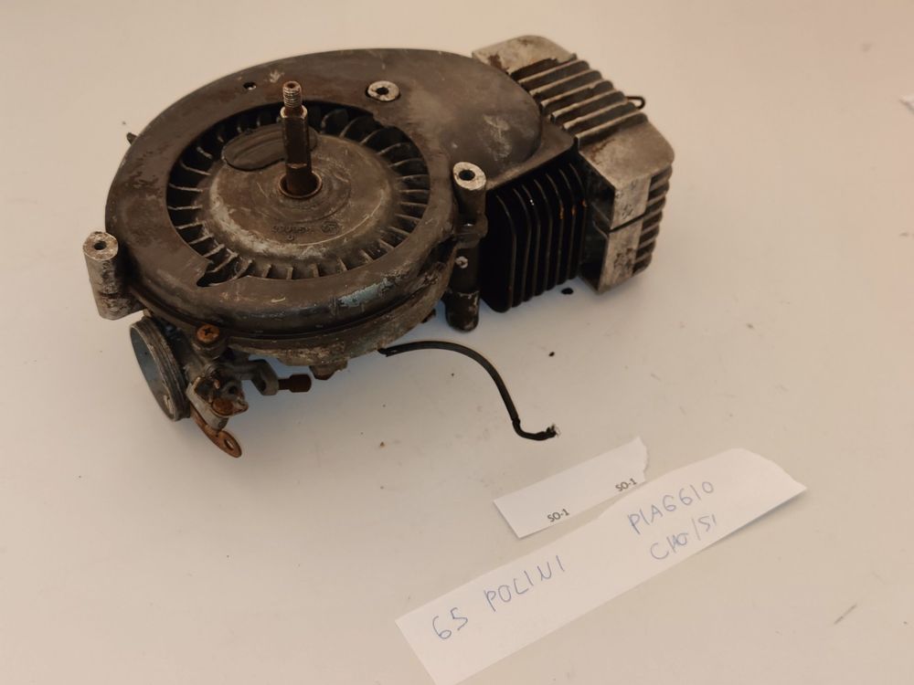 Komplett 65cc Polini Motor fur Piaggio Ciao/SI mit Vergaser (Gebraucht ...