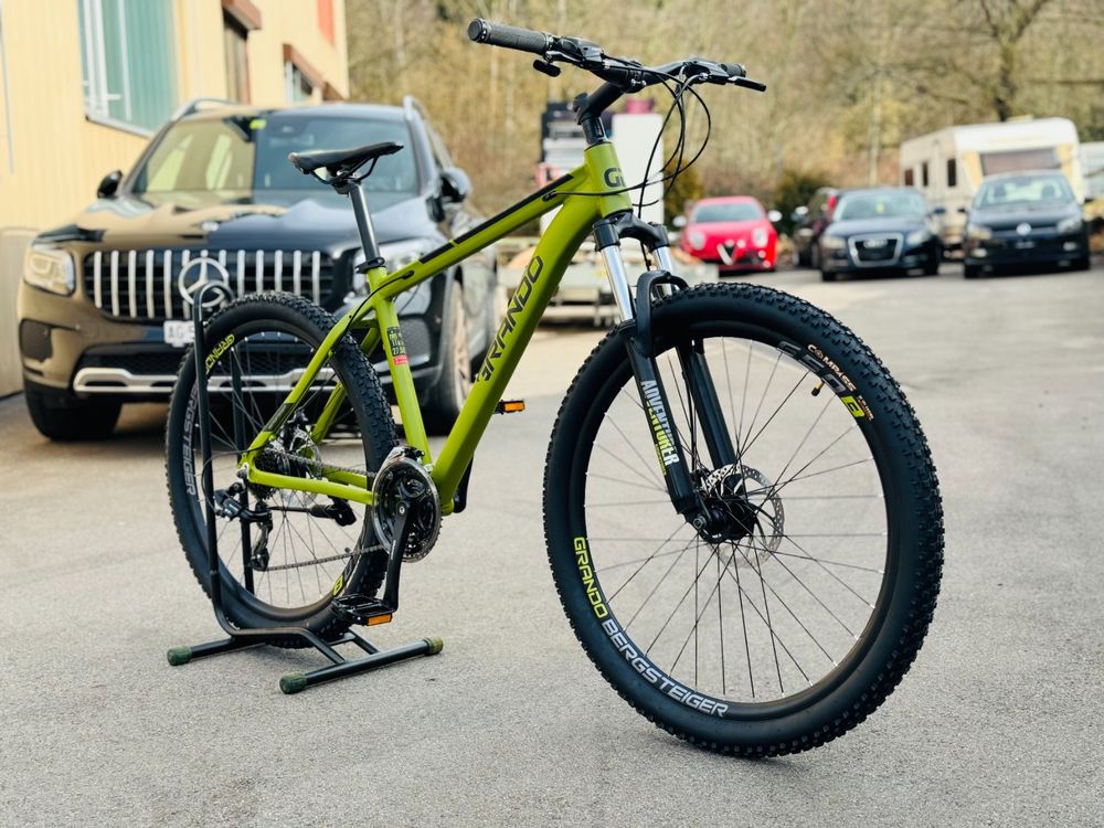 27.5 Zoll Velo Bike Mountainbike in GRÜN-MATT NEU | Kaufen auf Ricardo