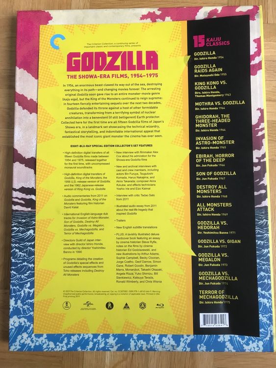Godzilla: The Showa-Era Films - Criterion Collection (Gebraucht) in ...