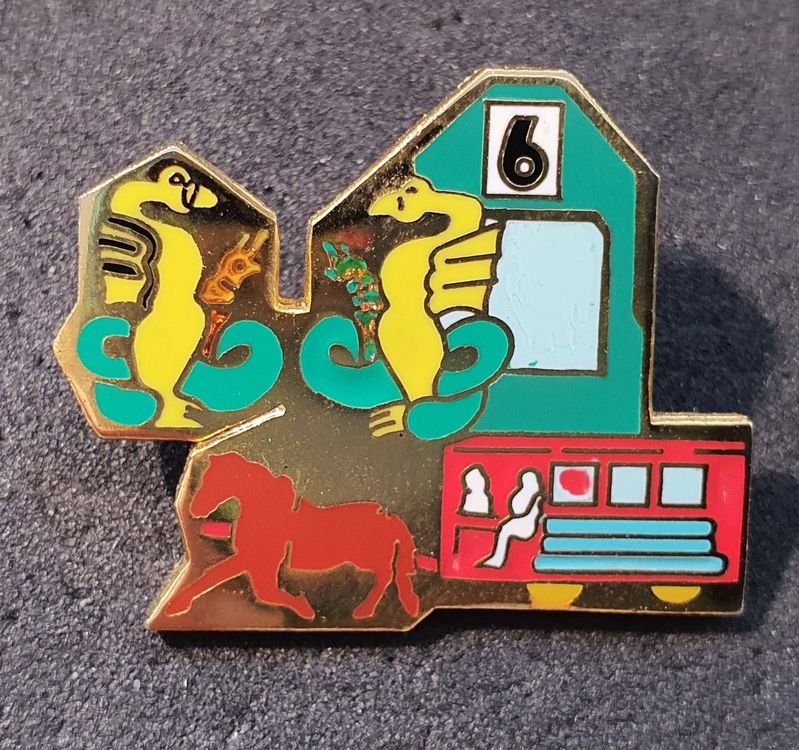 W316 - Pin Basel Tram Rösslitram Drämmli Nr. 049/100 Selten (Gebraucht ...