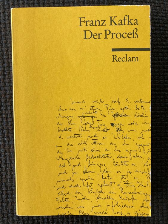 Franz Kafka, Der Prozess, Process | Kaufen auf Ricardo